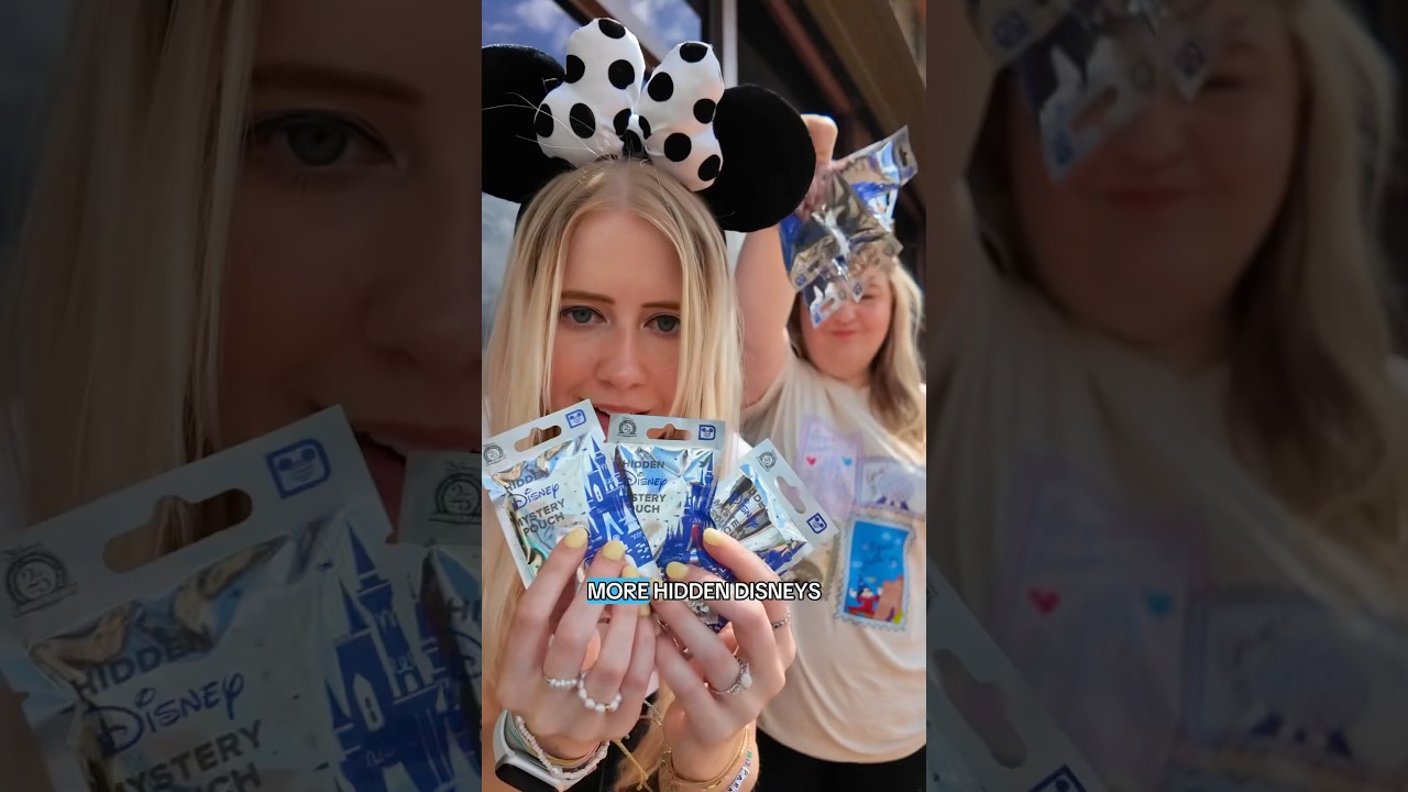 MORE 2025 Hidden Disney Pins!😍 #disney #disneypins #disneypintradjng #unboxing #blindbox #wdw