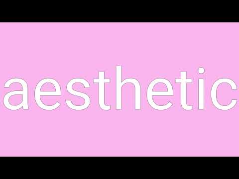 Aesthetic Definition & Meaning