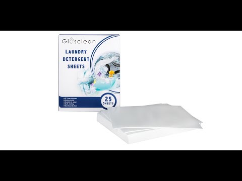 Laundry Detergent Sheets by GLOSCLEAN