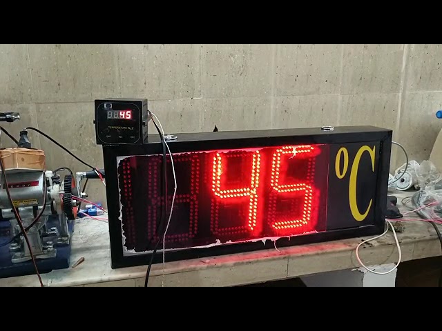 TEMERATURE & HUMIDTY DISPAY - Digit Temperature Display Manufacturer ...