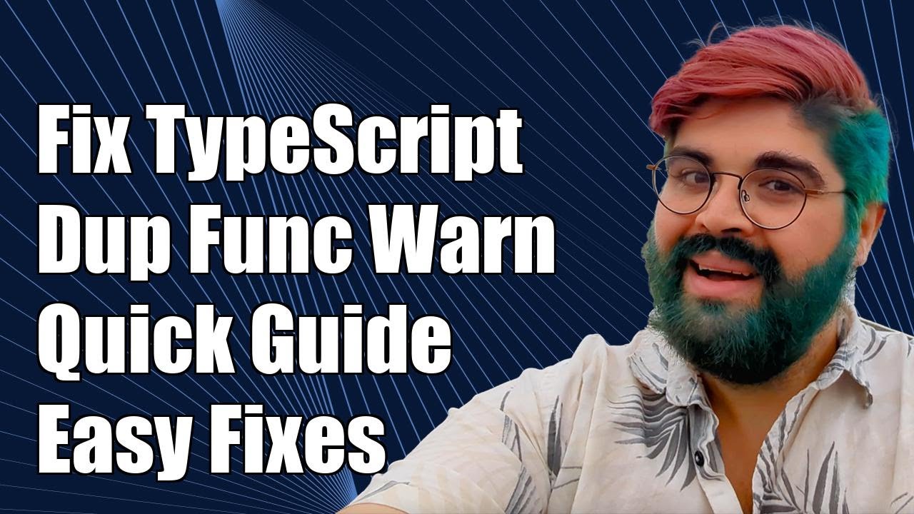 Fixing TypeScript 'Duplicate Function Implementation' Warning: A Quick Guide