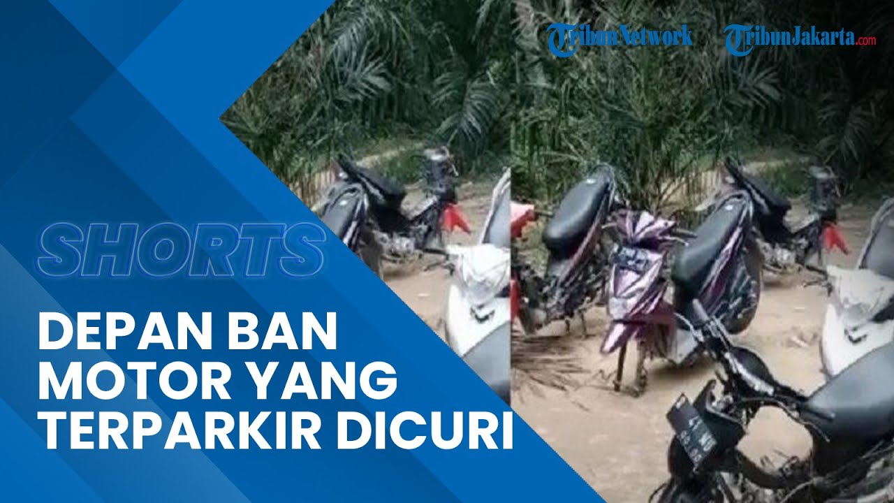 Viral Ban Depan Motor Siswa yang Terparkir Dicuri Orang, Murid-murid ...