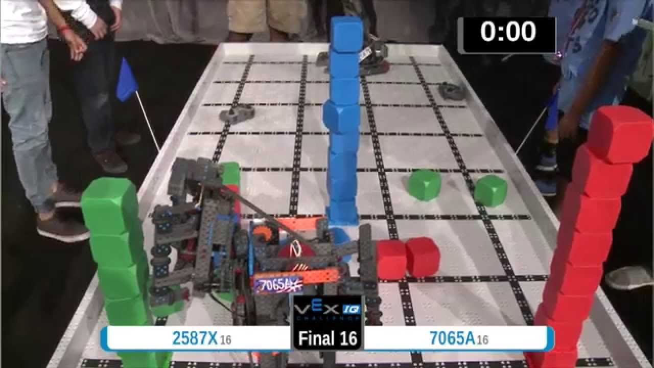 Can someone give me ideas for a fast way to stack cubes with the Vex IQ ...