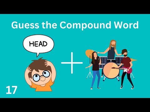 20 EXAMPLES OF COMPOUND WORDS | GUESS THE WORDS