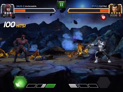 Captain America and Netflix Daredevil Unboxing and Duels | Marvel Contest of Champions