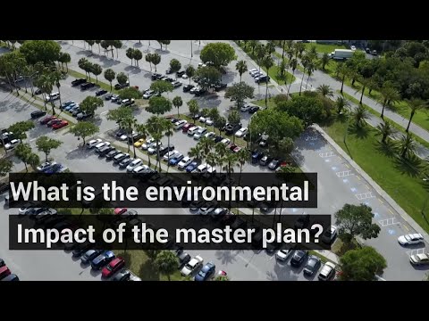 What is the environmental impact of the master plan?