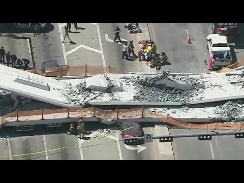 Multiple deaths reported in Miami bridge collapse