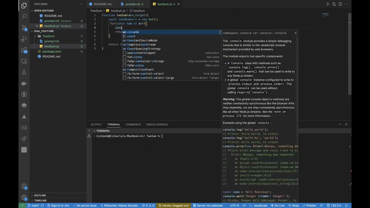Master Data Structures and Algorithms (DSA) Problems in JavaScript | Two Number Sum