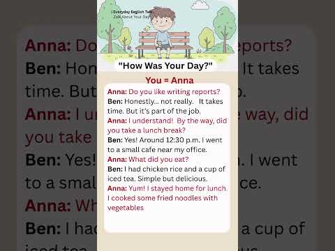 A Day in the Life | Easy English Conversation for Beginners