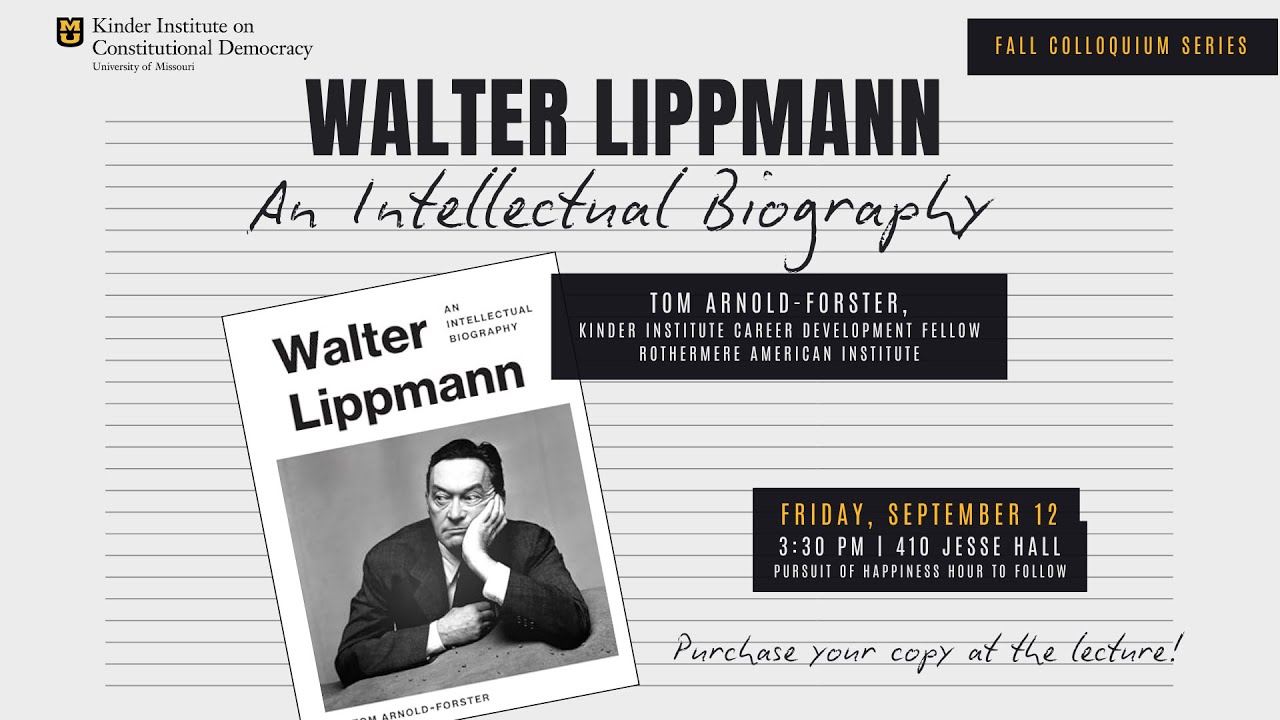 Walter Lippmann: Sebuah Biografi Intelektual