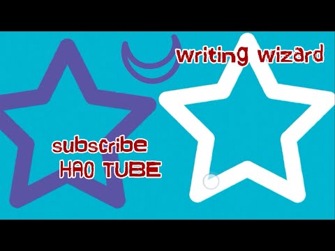 Special Shape for Kids -Japanese writing wizard shape -Moon- Star