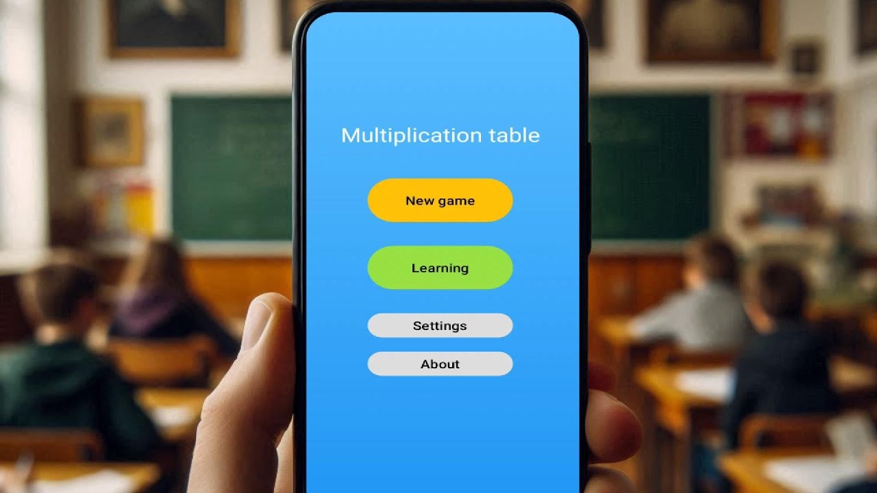 Multiplication table for Android