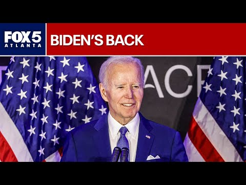 Biden gives first talk since leaving office (full) | FOX 5 News