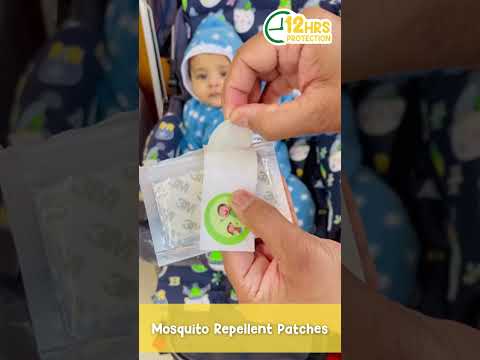 Mosquito Repellent Patches - Mother Sparsh #mothersparsh #baby #babycareproducts