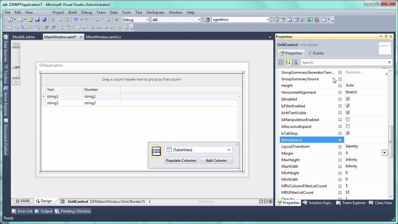 WPF Grid: Master-Detail Support