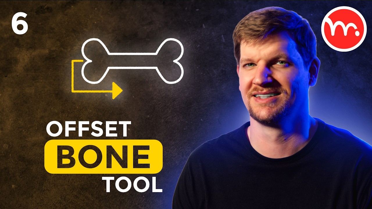 Offset Bone Tool - The Complete Moho Animation Rigging Course