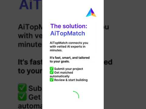 We match businesses with vetted AI experts in minutes!