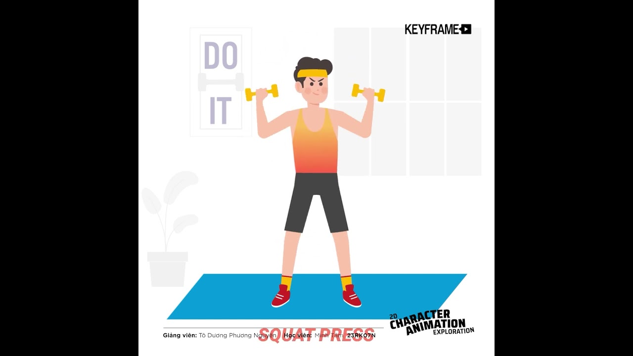Khóa học 2D Character Animation Exploration - Keyframe