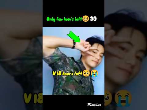 BTS Military Discharge Countdown ⏳💜 It’s Finally Time! 🫡😭#shorts