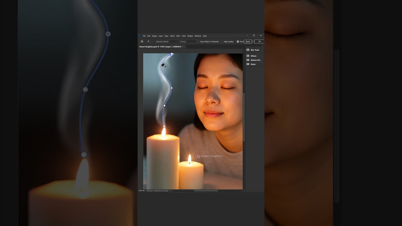 Add Smoke Effects with Adobe Photoshop
