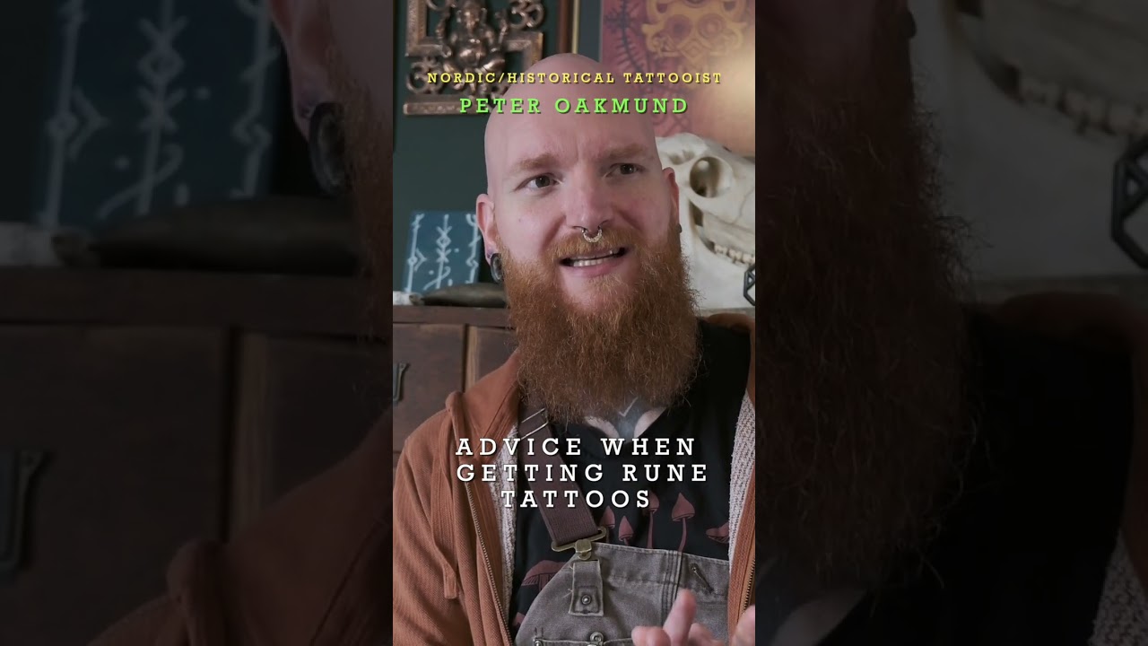ADVICE WHEN GETTING A RUNE TATTOO