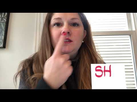 SH initial position of words