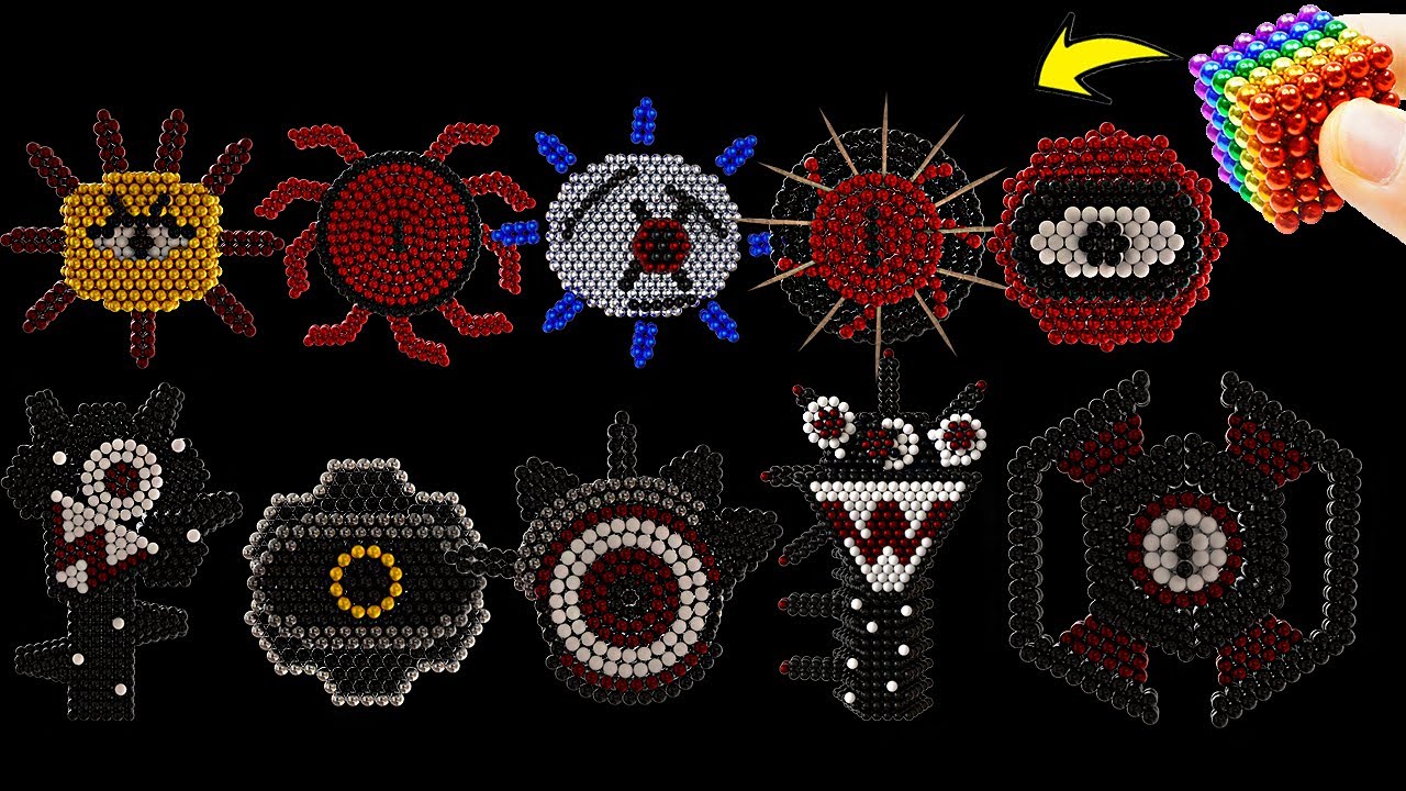Making Sprunki Mr. SUN Phase 20-30 | Incredibox Magnetic Balls