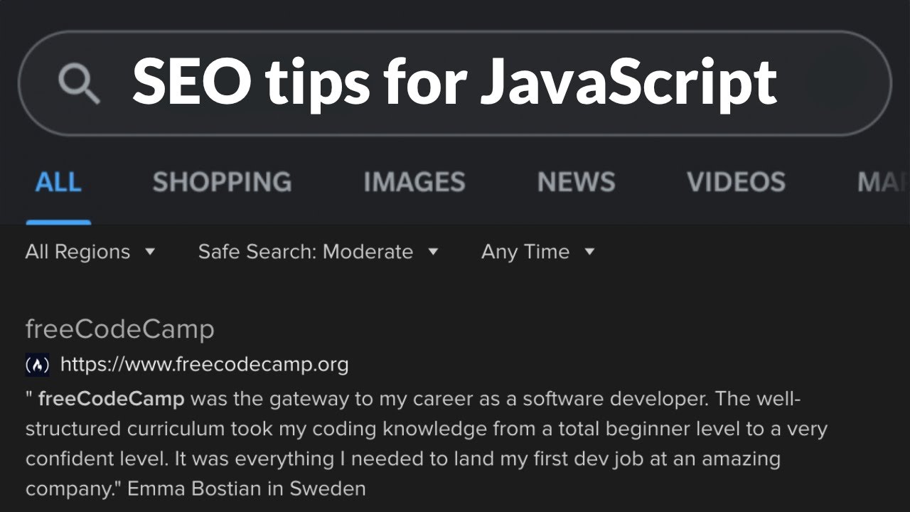 SEO Tips for JavaScript Web Apps