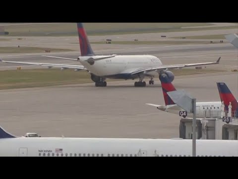 Frustrated travelers stranded at Houston airport