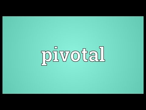 Pivotal Meaning