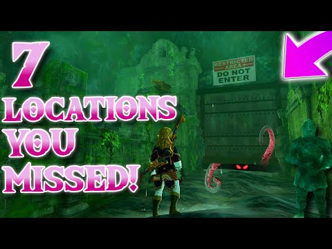 7 More CRAZY Locations You MISSED In Zelda Tears of the Kingdom! [The Secret Dungeon!]