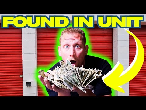 I keep FINDING CASH! ~ NOT CLICKBAIT!! / Husband DIED & wife kept units for 10 YRS!