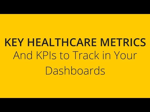 Healthcare Dashboards: Examples of Visualizing Key Metrics & KPIs | Analytics Principles