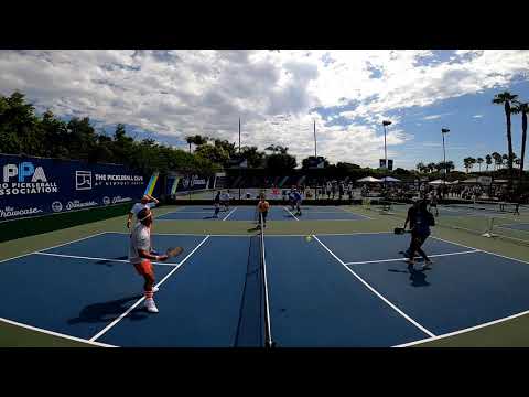 PPA Showcase Pro Mens Doubles Main Draw - Ben Johns Matt Wright Unicorn Shellton Rob Nunnery