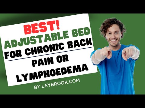 Electric bed for chronic back pain, lymphoedema, or oedema.