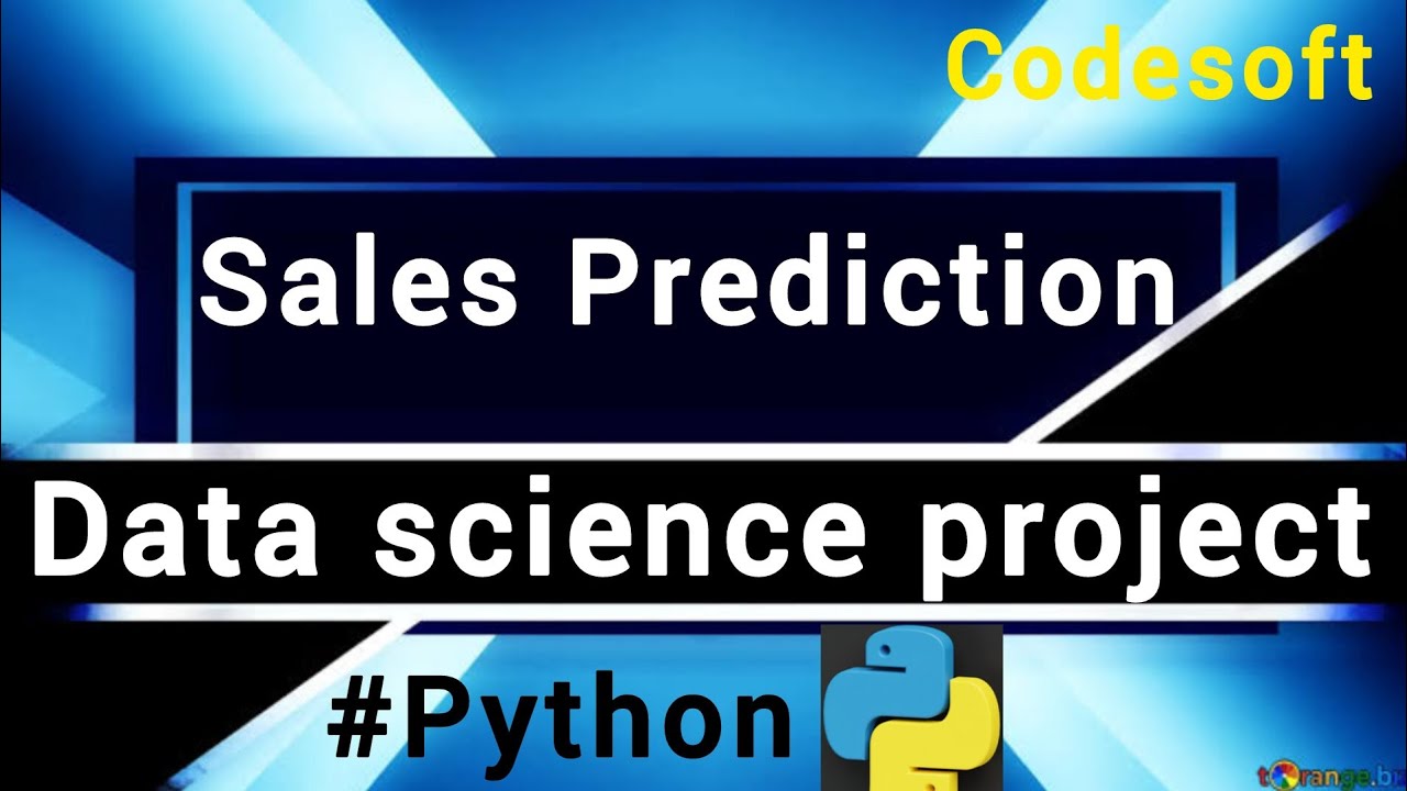 SALES PREDICTION using Python | #datascience project | #codesoft | #python | #project