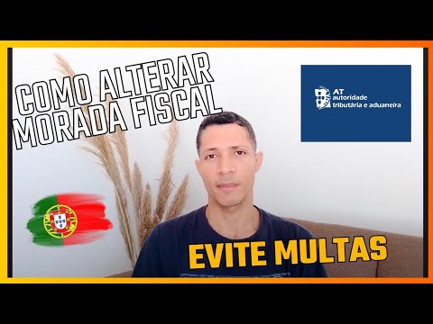 COMO FAZER ALTERAÇÃO DE MORADA FISCAL NO PORTAL DAS FINANÇAS DE PORTUGAL 🇵🇹