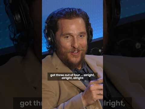 Matthew McConaughey Explains “Alright, Alright, Alright” Line in “Dazed and Confused” (2017)
