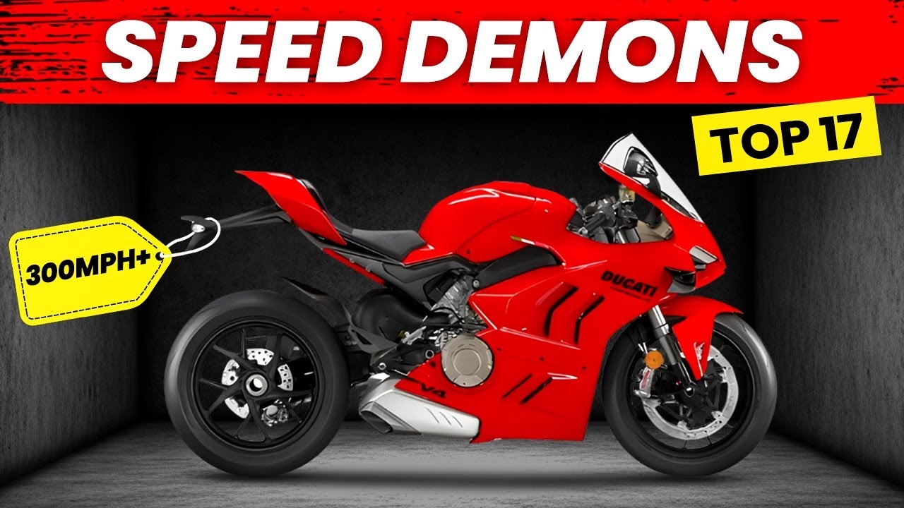 The Top 17 Fastest Motorcycles Ever Made!