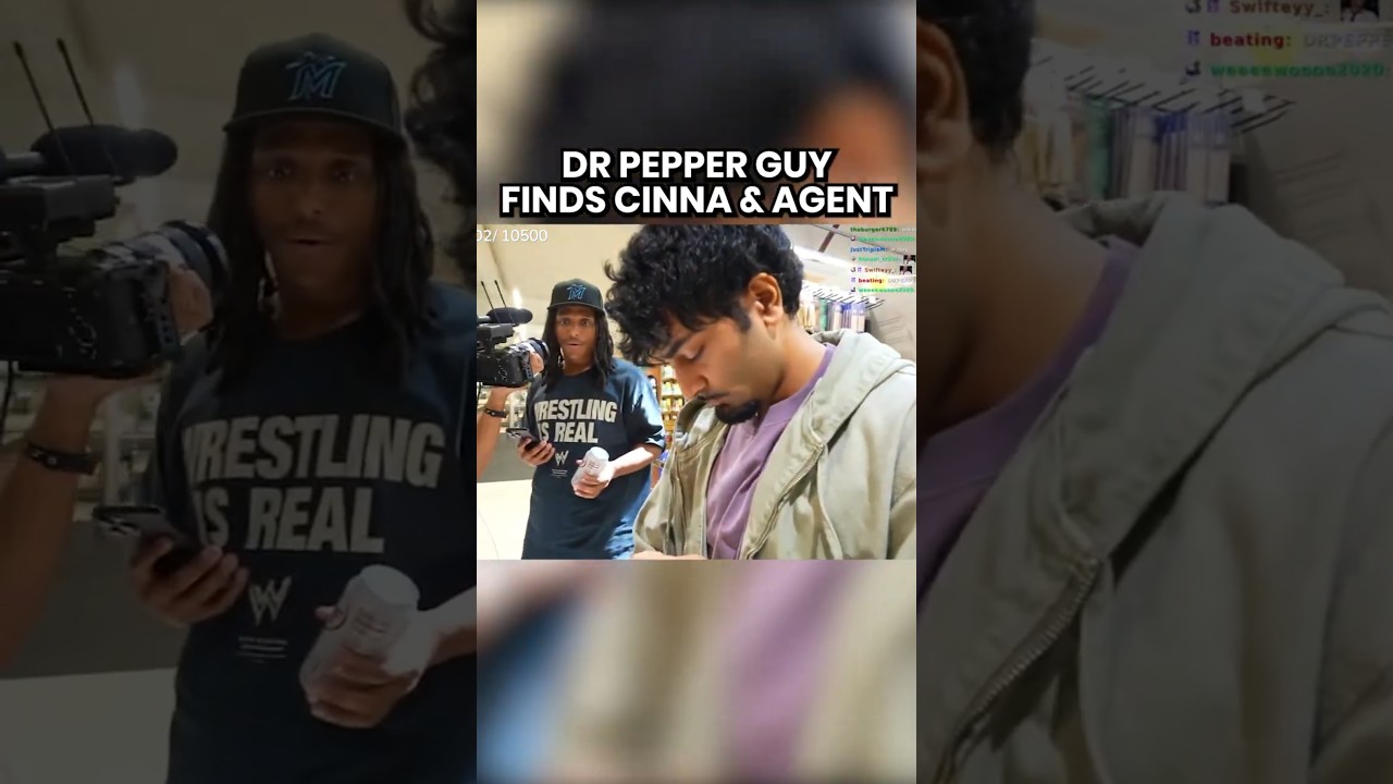 Dr. Pepper Guy Stream snipes Cinna & Agent