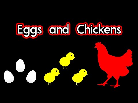 CVI-Friendly Eggs and Chickens Life Cycle for kids! Adapted for low vision