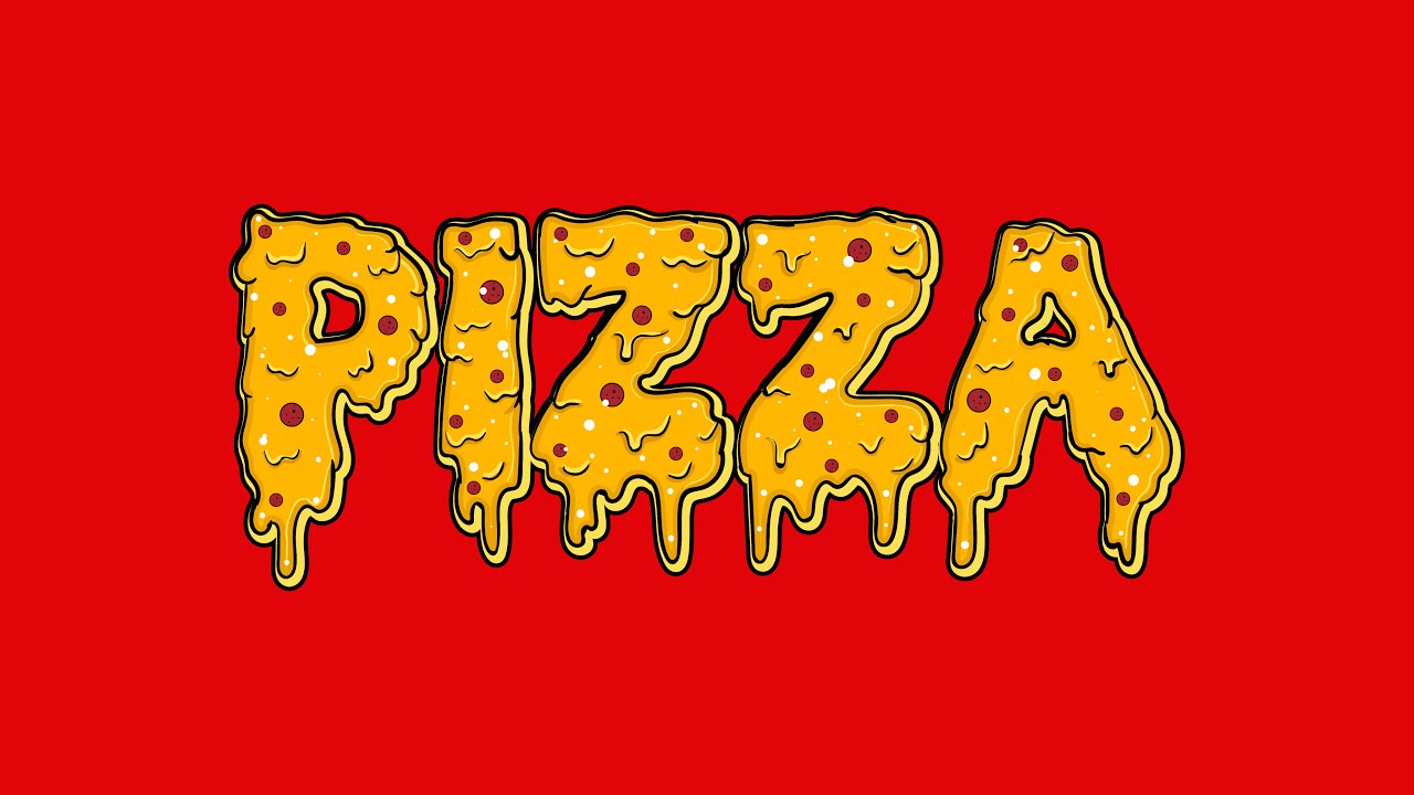 Custom Typography | Pizza