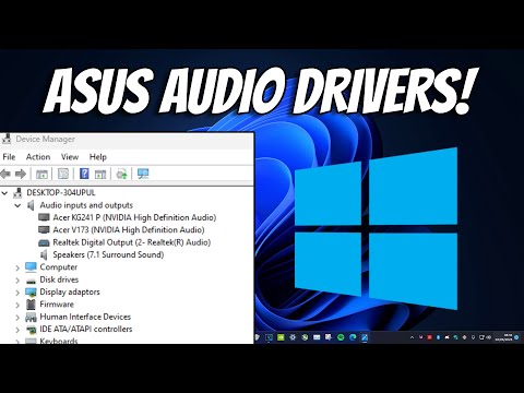 How To Download ASUS Audio Drivers in Windows 11 & Windows 10