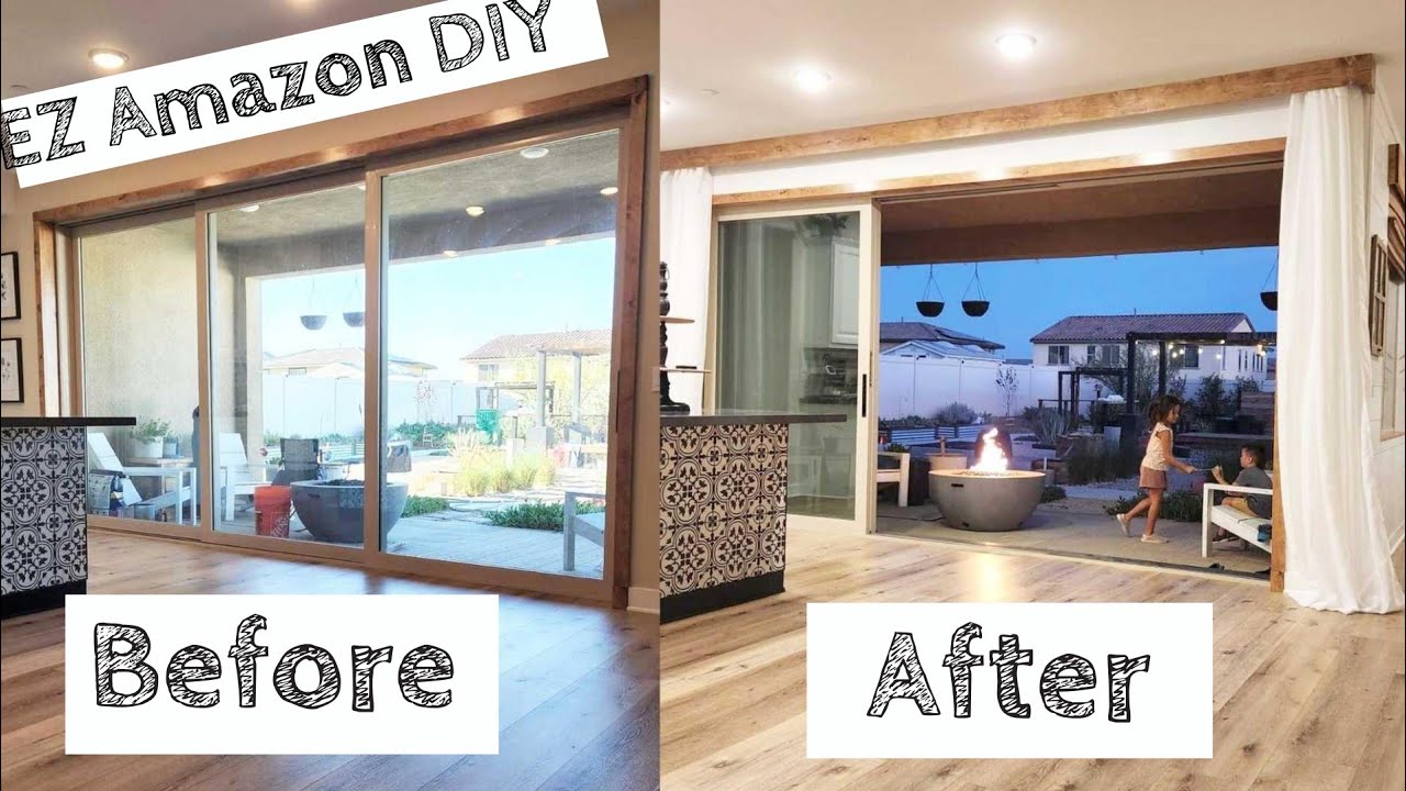 EZ Amazon Ceiling Curtain Track Install | part 1