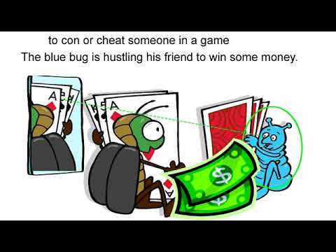 hustle meaning | Vocabulary for Kids | Children's Dictionary | Learn English Vocabulary