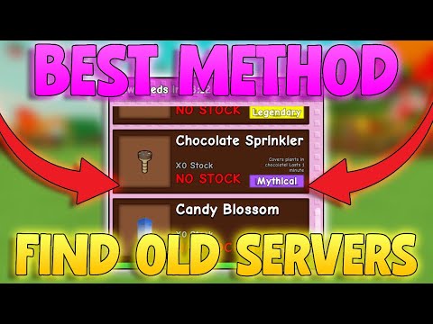 How To Join Old Servers In Grow A Garden (NEW METHOD) - How To Find Old Servers In Grow a Garden!