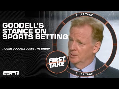 Roger Goodell's STANCE on the NFL and sports betting 💲🏈 | First Take