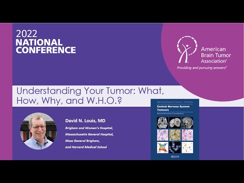 Understanding Your Tumor: What, How, Why, and W.H.O.?