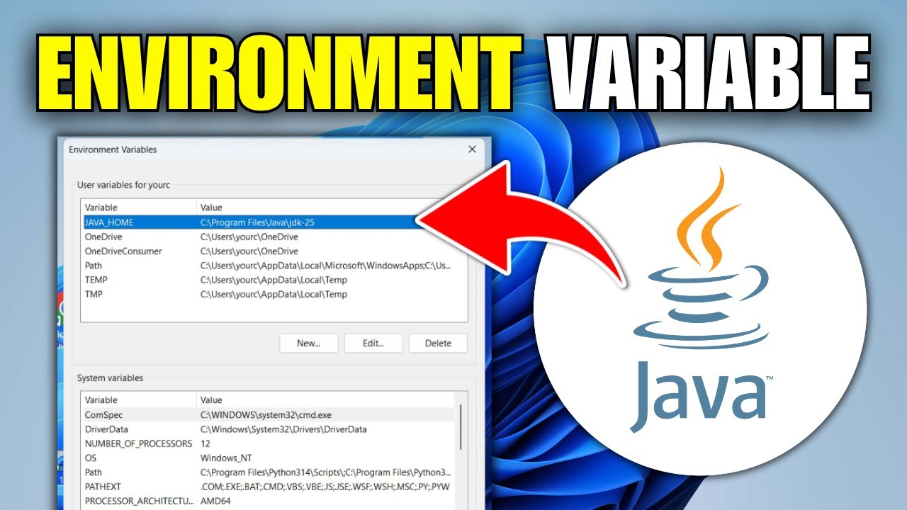 How To Set Java Environment Variables In Windows 11