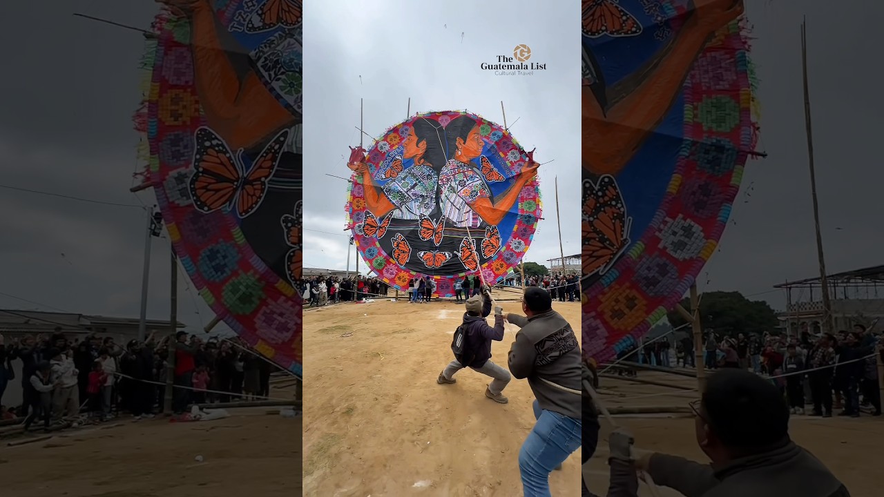 The Giant Kite Festival of Sumpango Guatemala #guatemala